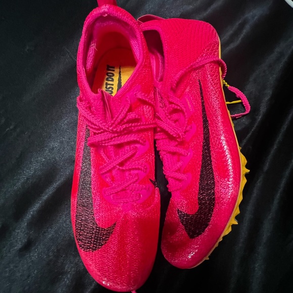 Nike | Shoes | Nike Super Fly Hot Pink Spikes | Poshmark